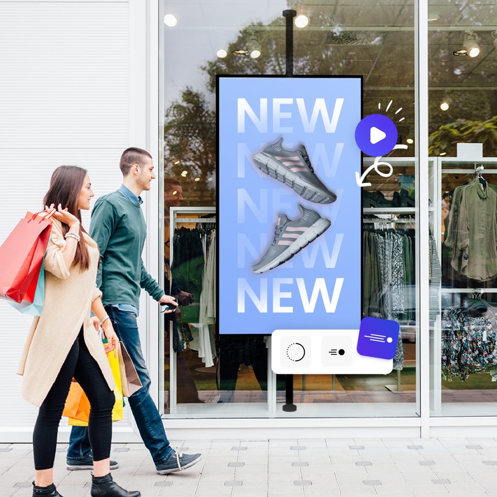 Boost Foot Traffic with Videos on Digital Signage